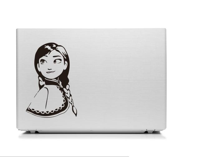 Stiker Laptop Anna Frozen Garskin Cutting Sticker Aksesoris Komputer ...