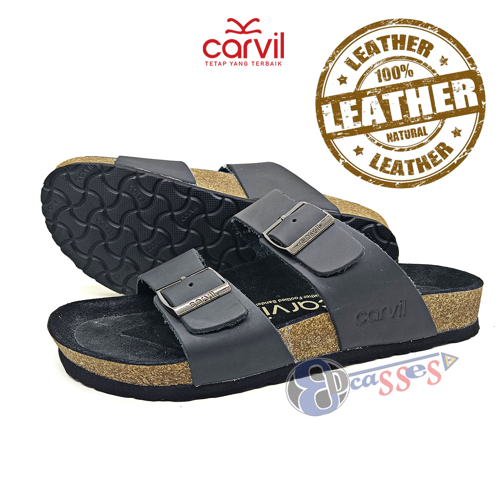 Carvil Colorado - Sandal Kulit Asli Pria Dewasa Original by Carvil ...