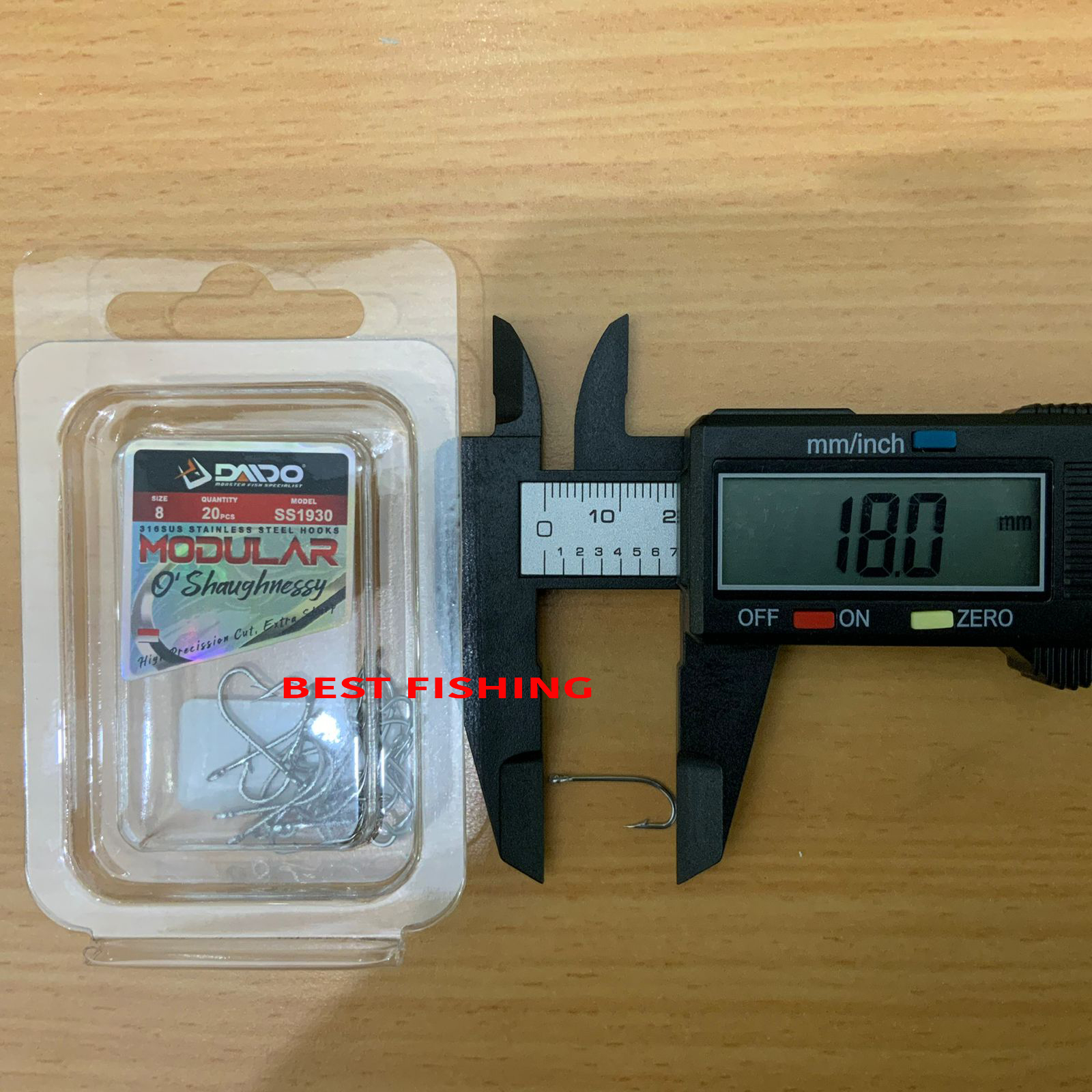 KAIL PANCING DAIDO MODULAR HOOK 1930SS UKURAN 1 SAMPAI 8/0 | Lazada ...