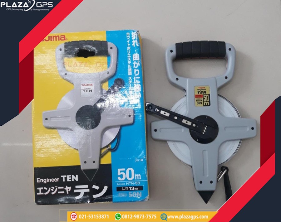 Roll Meter - Meteran Tajima 50 Meter Steel | Lazada Indonesia