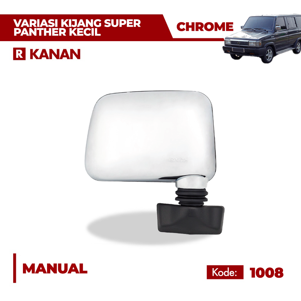 EMGI - Spion Mobil Variasi Kijang Super / Panther Kecil - Manual Chrome ...