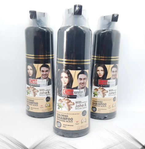Sampo Cultusia Black Color fast hair Sampoo 160ml Shampoo Penghitam ...
