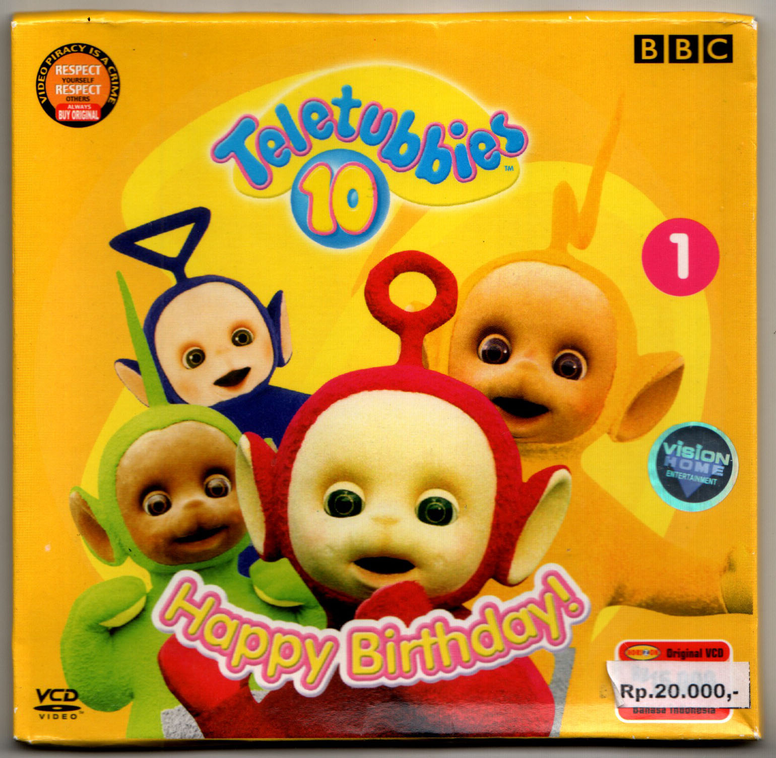 VCDA TELETUBBIES VOL.1 | Lazada Indonesia