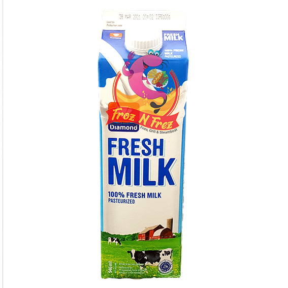 DIAMOND Fresh Milk 946 ml - Plain | Lazada Indonesia
