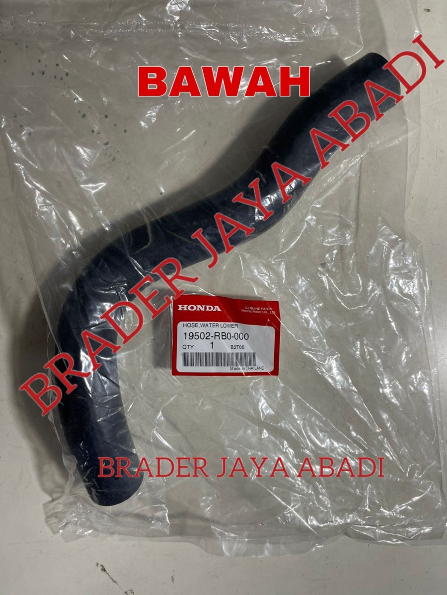 SELANG AIR RADIATOR ATAS BAWAH JAZZ GE8 CITY GM2 FREED MOBILIO BRIO ...