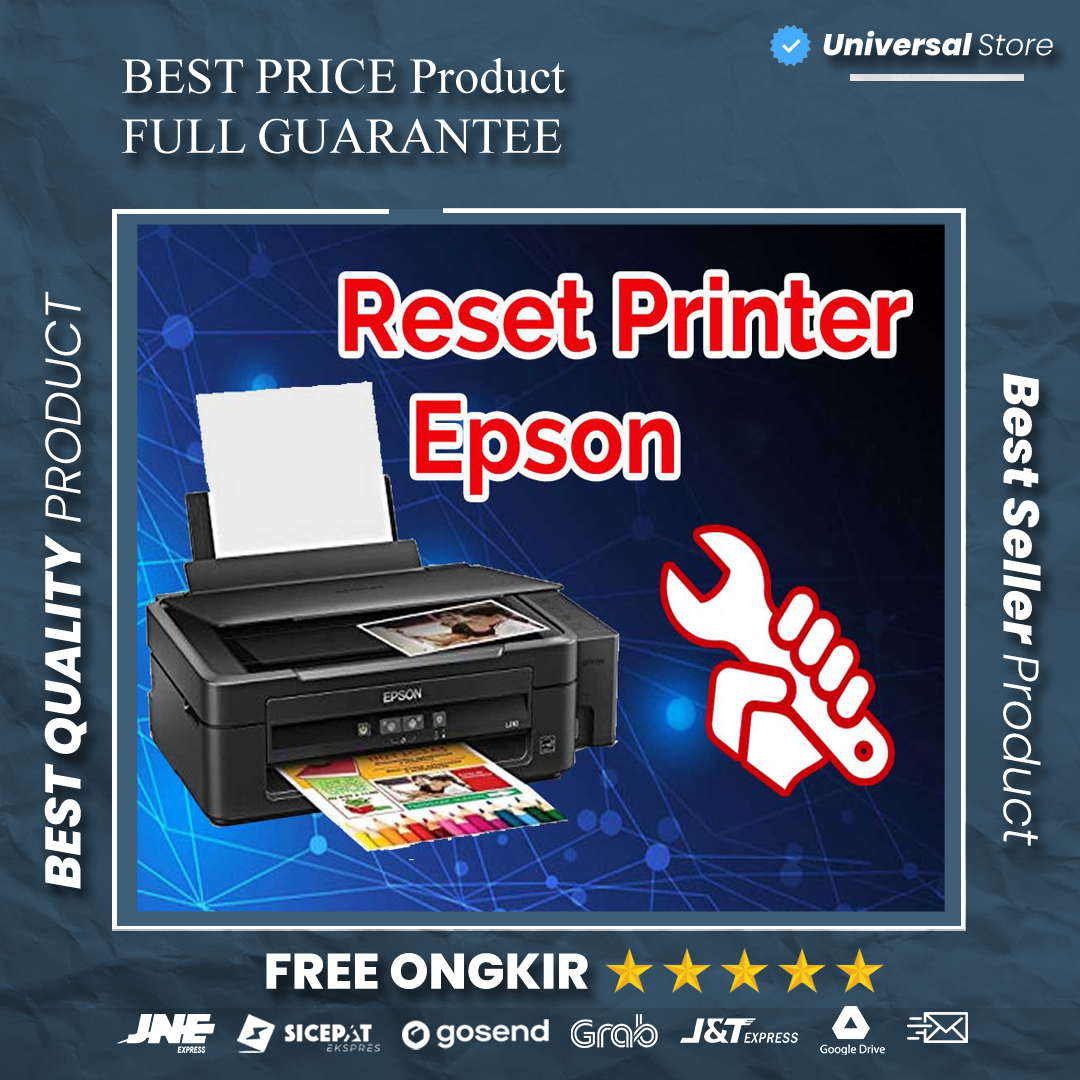 Resetter Printer Epson L485 L380 L383 L385 Unlimited Tools Servis ...