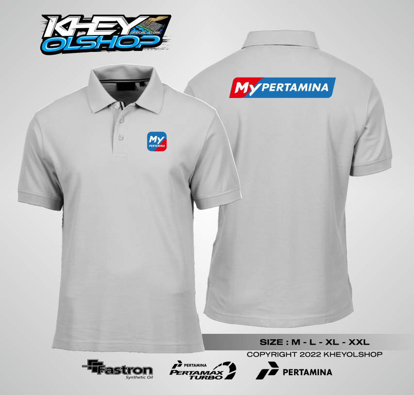 BAJU MY PERTAMINA / KAOS POLO MY PERTAMINA / POLO TSHIRT MY PERTAMINA ...