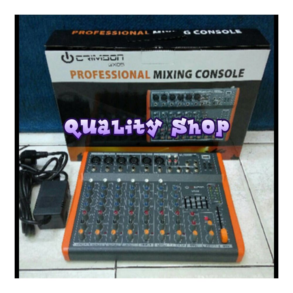 mixer 8 ch crimson usb effect vocal baru | Lazada Indonesia