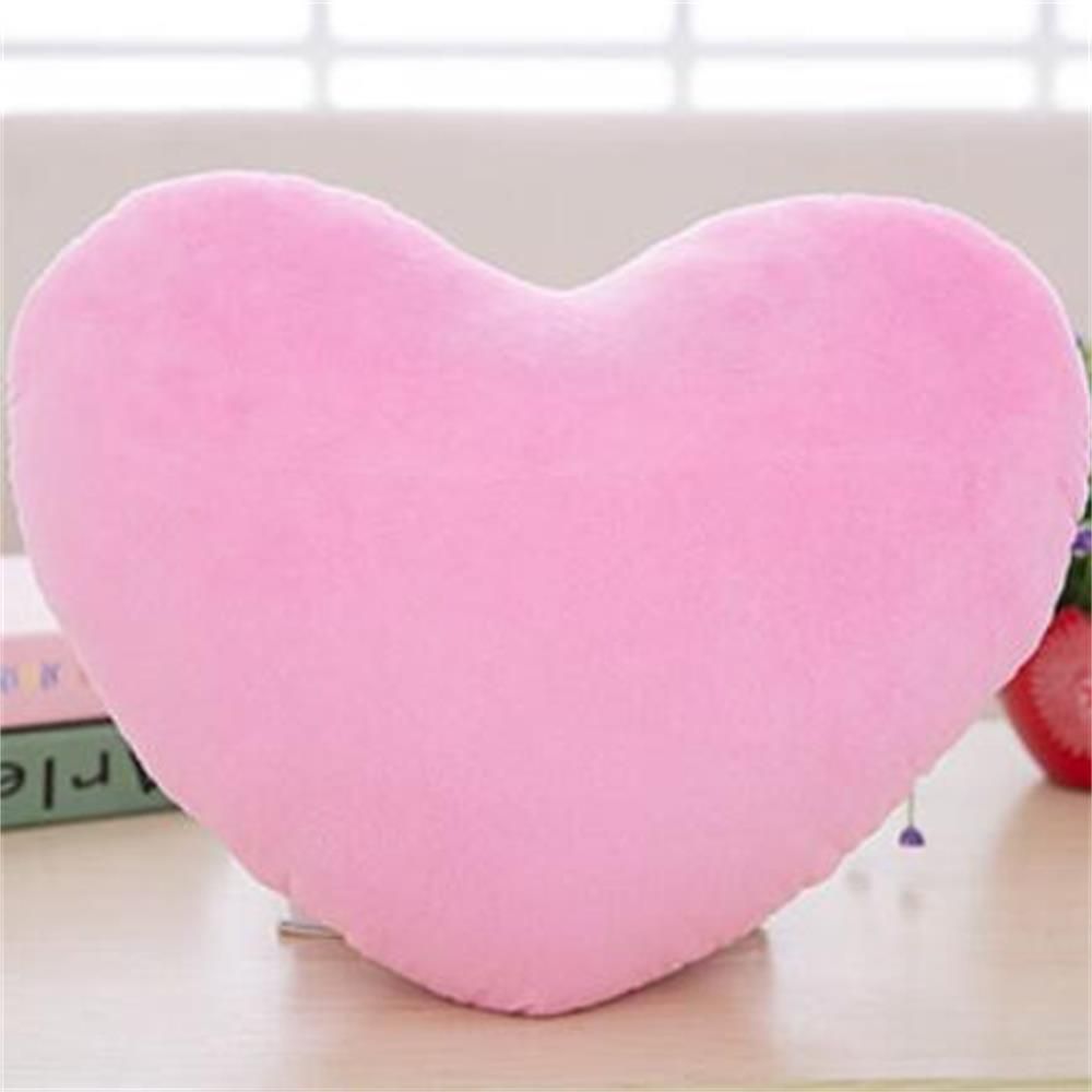 OKDEALS Pink Color for Birthday Red Color Home Decorative Heart Plush ...