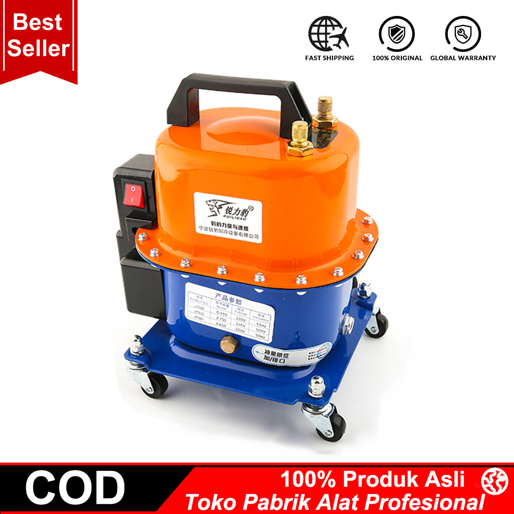 2-In-1 Vacum Pump AC 250Watt Vacuum Pump AC 4.8L Vacum Kompresor AC Vacum AC VALUE 1/4 pk ...