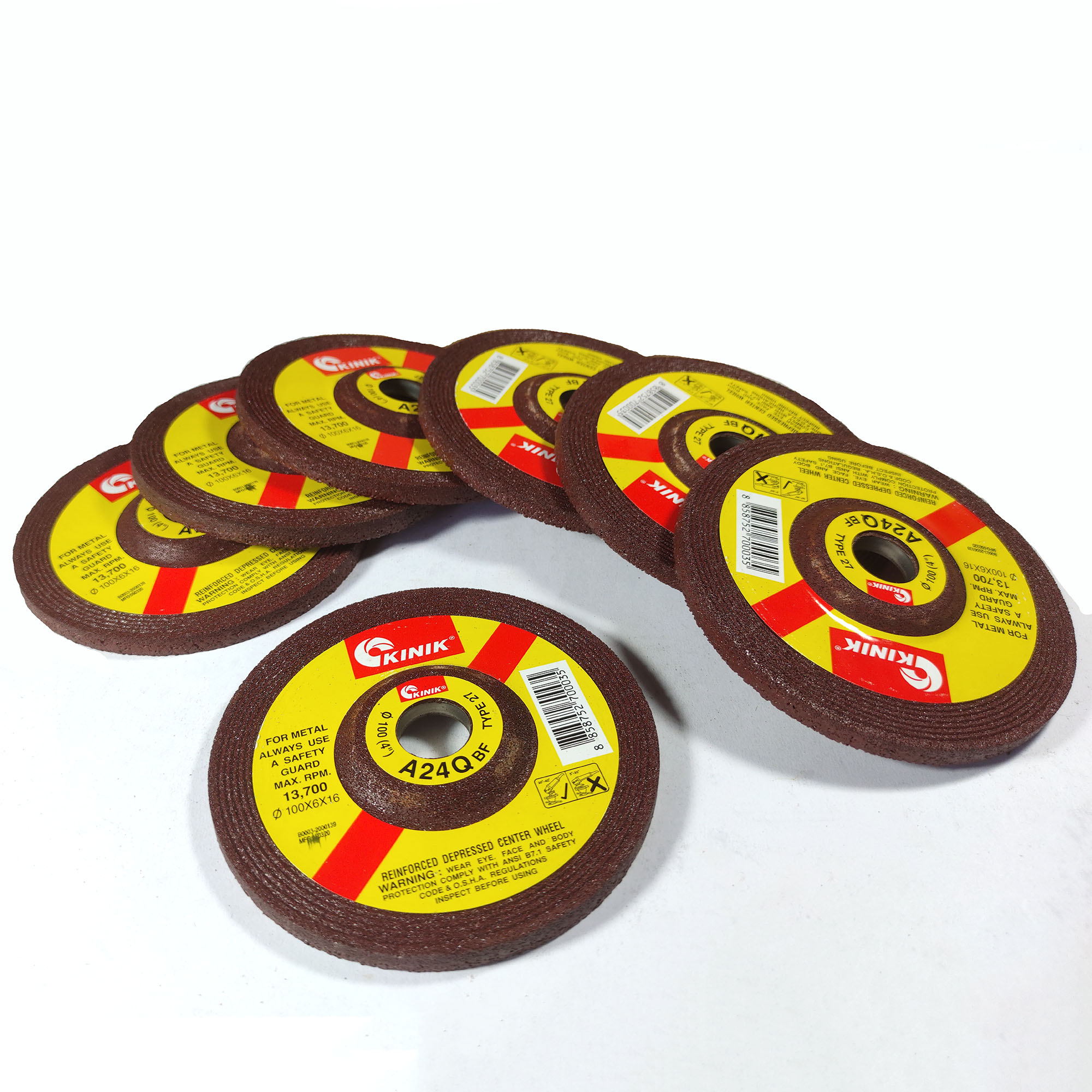 1 DUS Batu Gerinda Poles KINIK 4 / Kinik Tebal - Harga/ Dus (isi 25 PCS ...