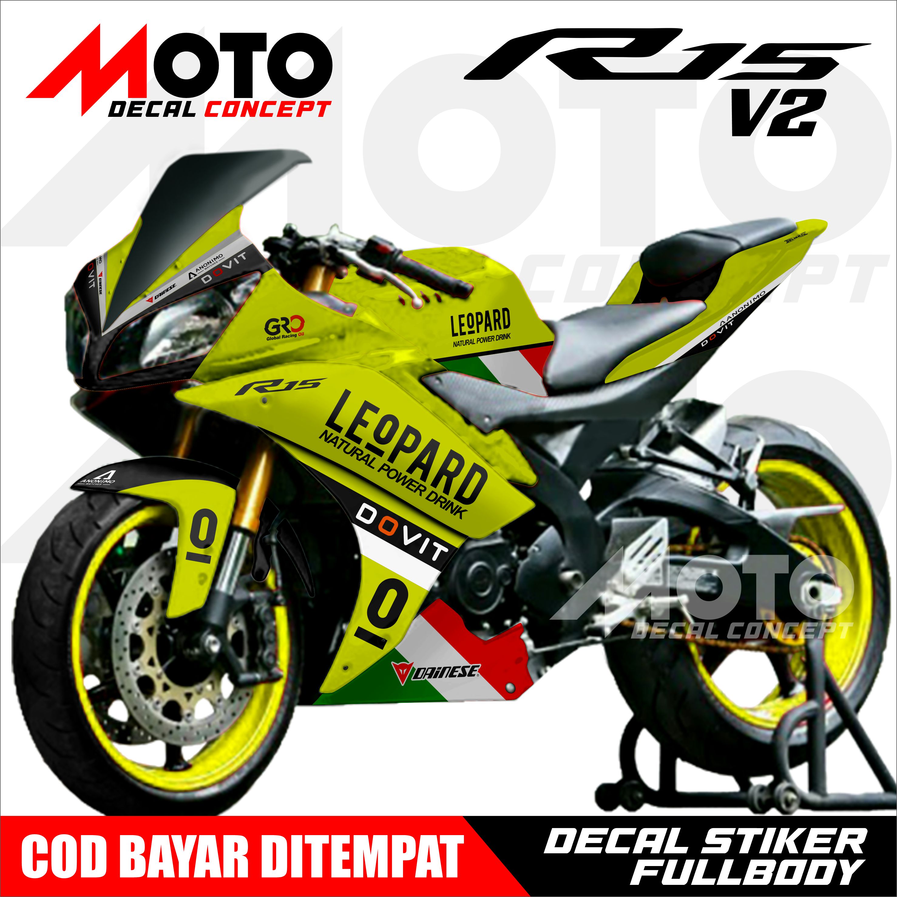 decal stiker r15 v2 stiker motor r15 v2 stiker yamaha r15 v2 sticker ...