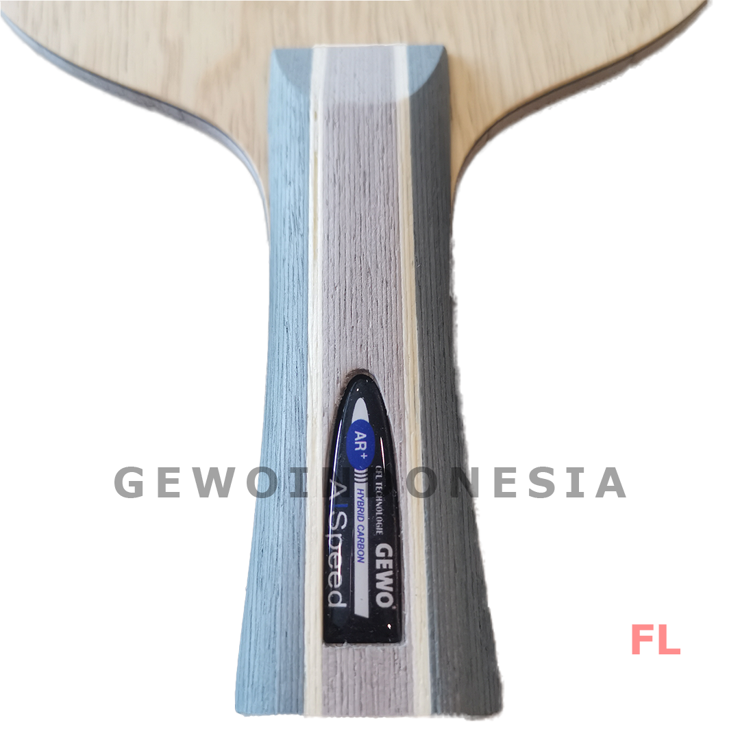 Gewo Hybrid Carbon A/Speed - Kayu Pingpong Blade Tenis Meja Bet Bat ...
