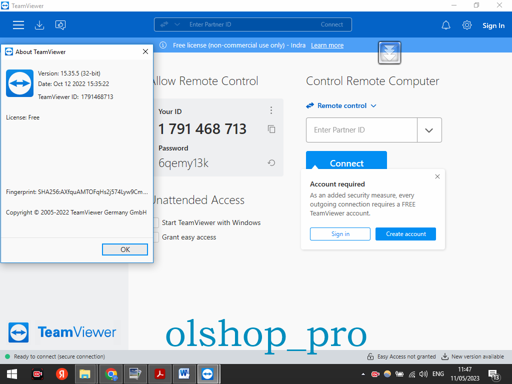 TeamViewer Free License Tanpa Batasan Menit Lifetime | Lazada Indonesia