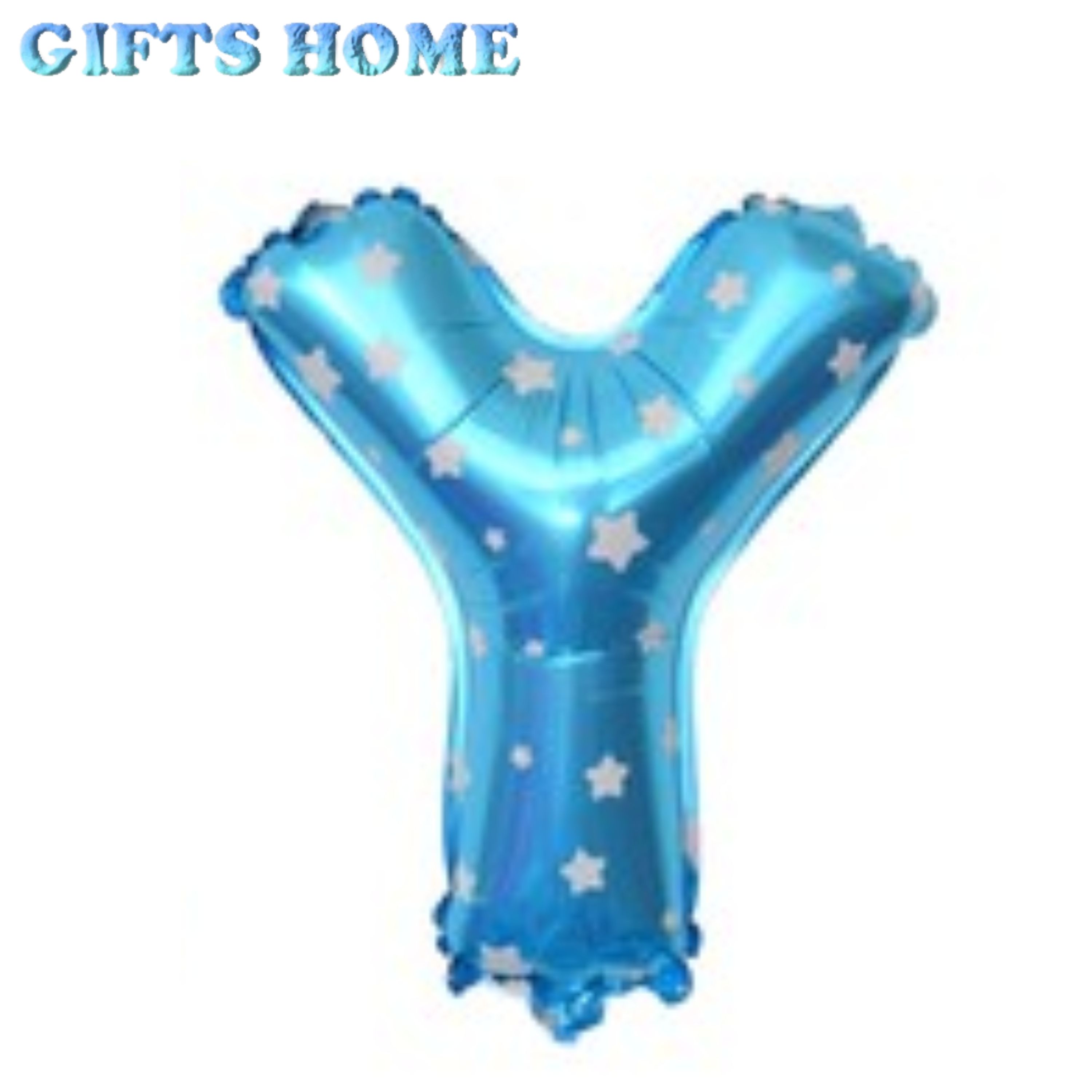 (Gifts Home) Balon foil huruf 40cm abjad warna silver gold biru pink ...