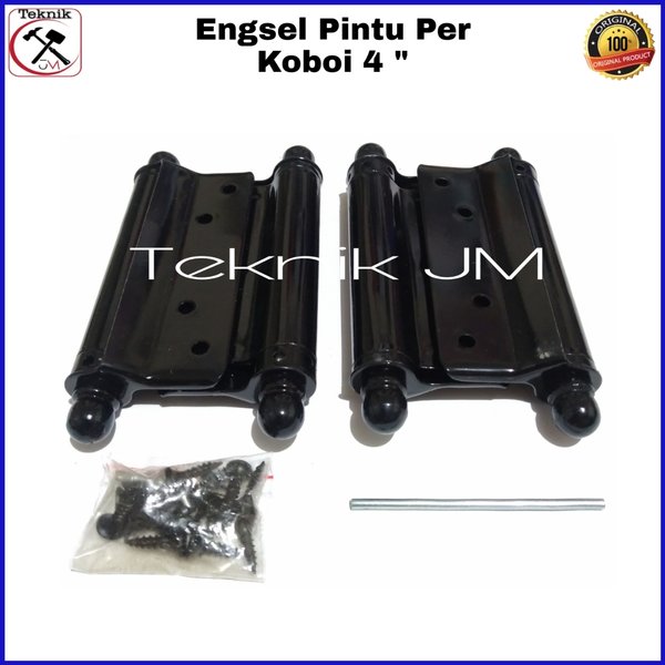 ENGSEL PINTU KOBOI 4 INCH HITAM ENGSEL KOBOI DUA ARAH ENGSEL PINTU ...