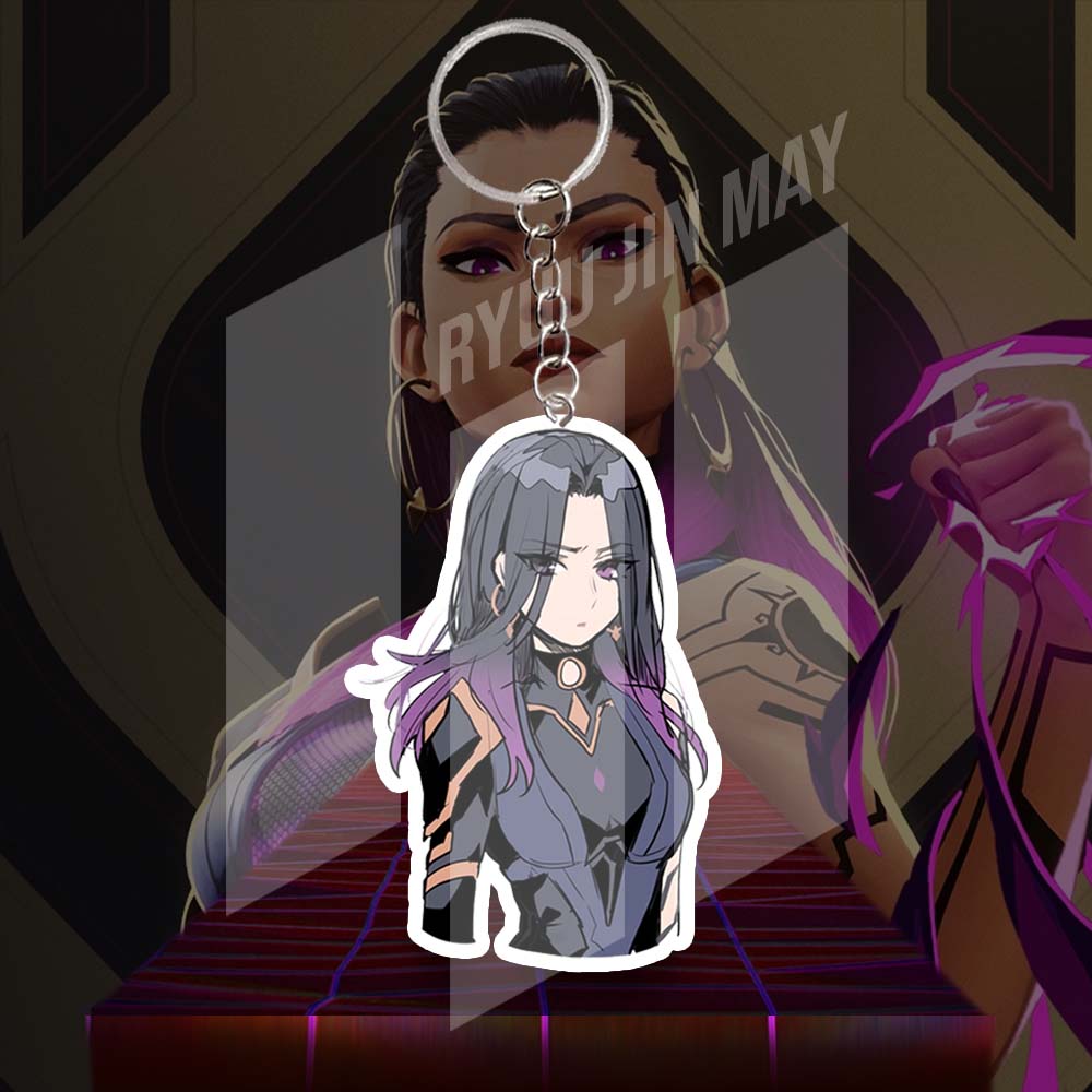 Gantungan Kunci / Keychain / Gantungan HP - Valorant - Reyna | Lazada ...