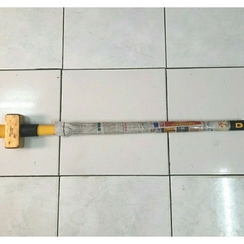 Martil Palu Kuningan 6lb / 3kg Gagang Fiber Brass Hammer Sellery ...