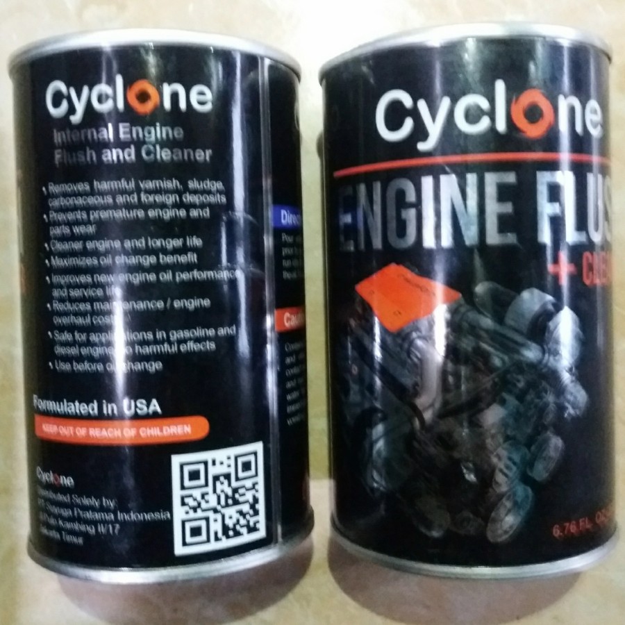 CYCLONE ENGINE FLUSH 200ML,PEMBERSIH RUANG OLI MESIN. | Lazada Indonesia
