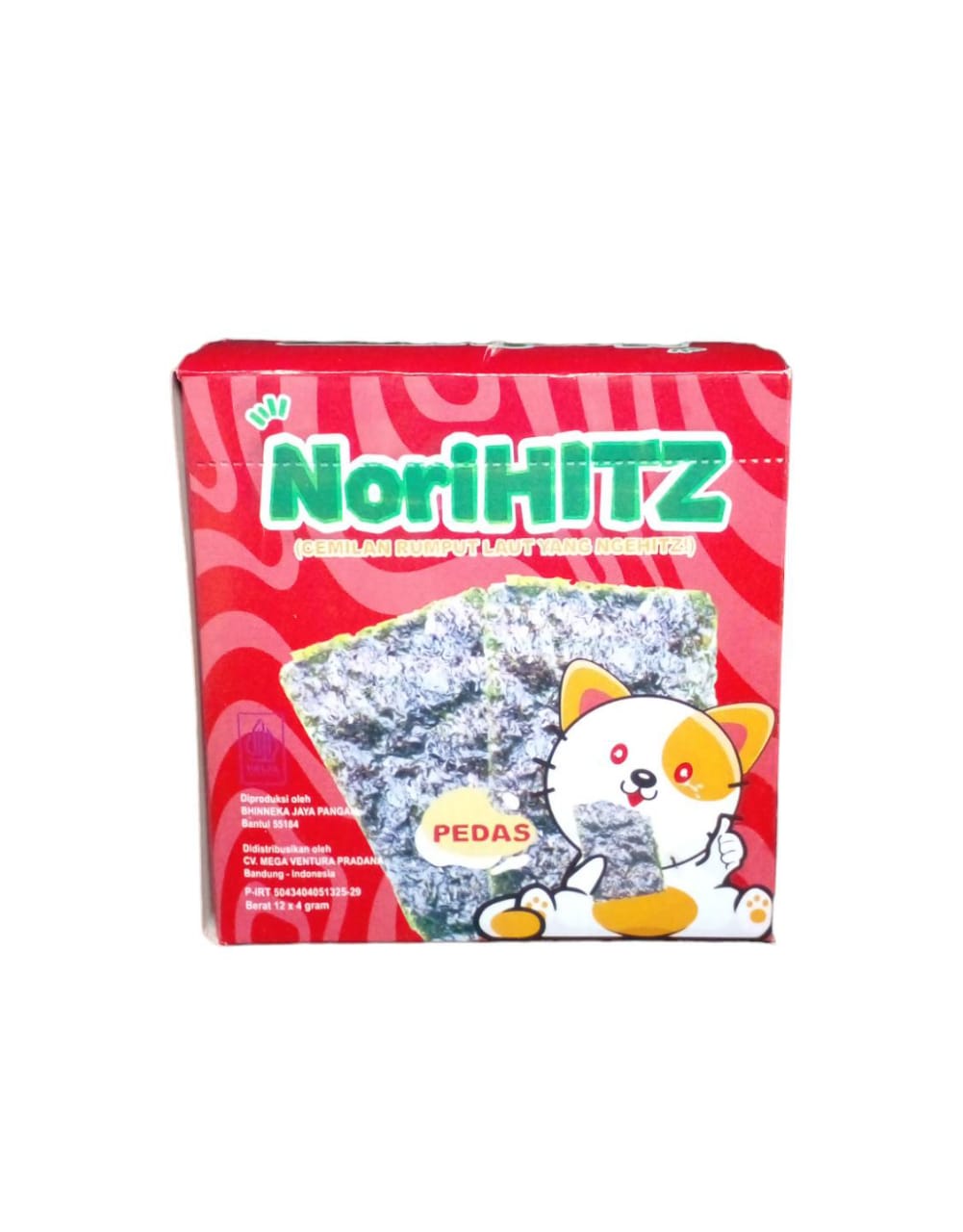 NoriHitz 4gr (Camilan Rumput Laut) - Pak Isi 12 Sachet | Lazada Indonesia