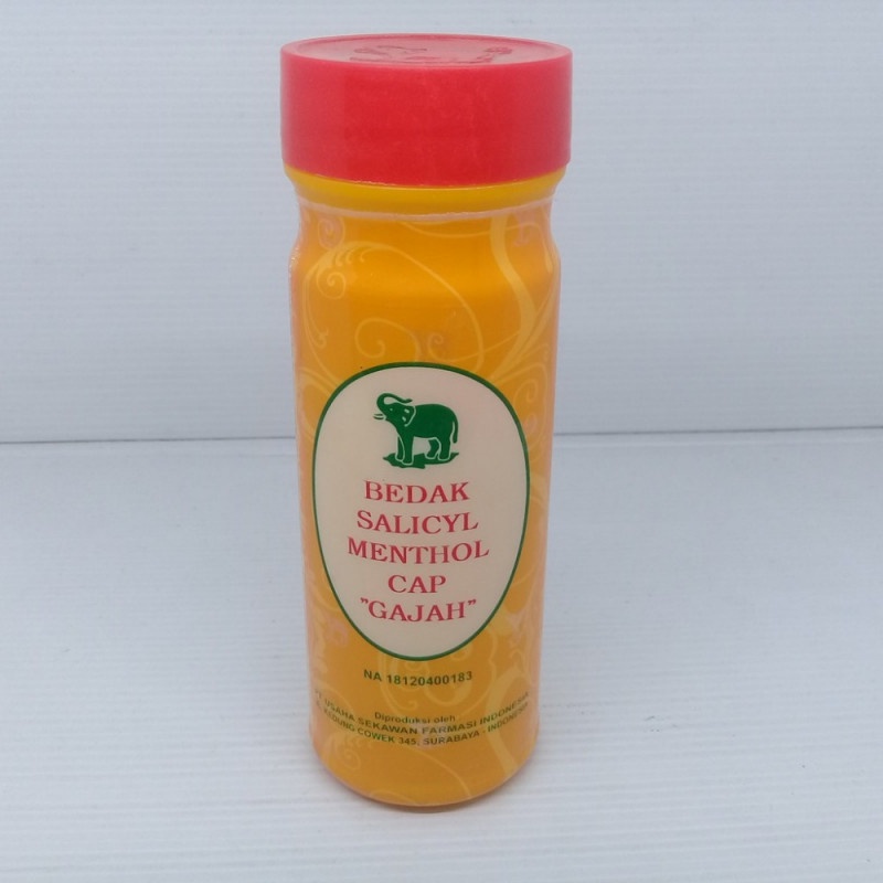 BEDAK SALICYL MENTHOL GAJAH 100 G | Lazada Indonesia