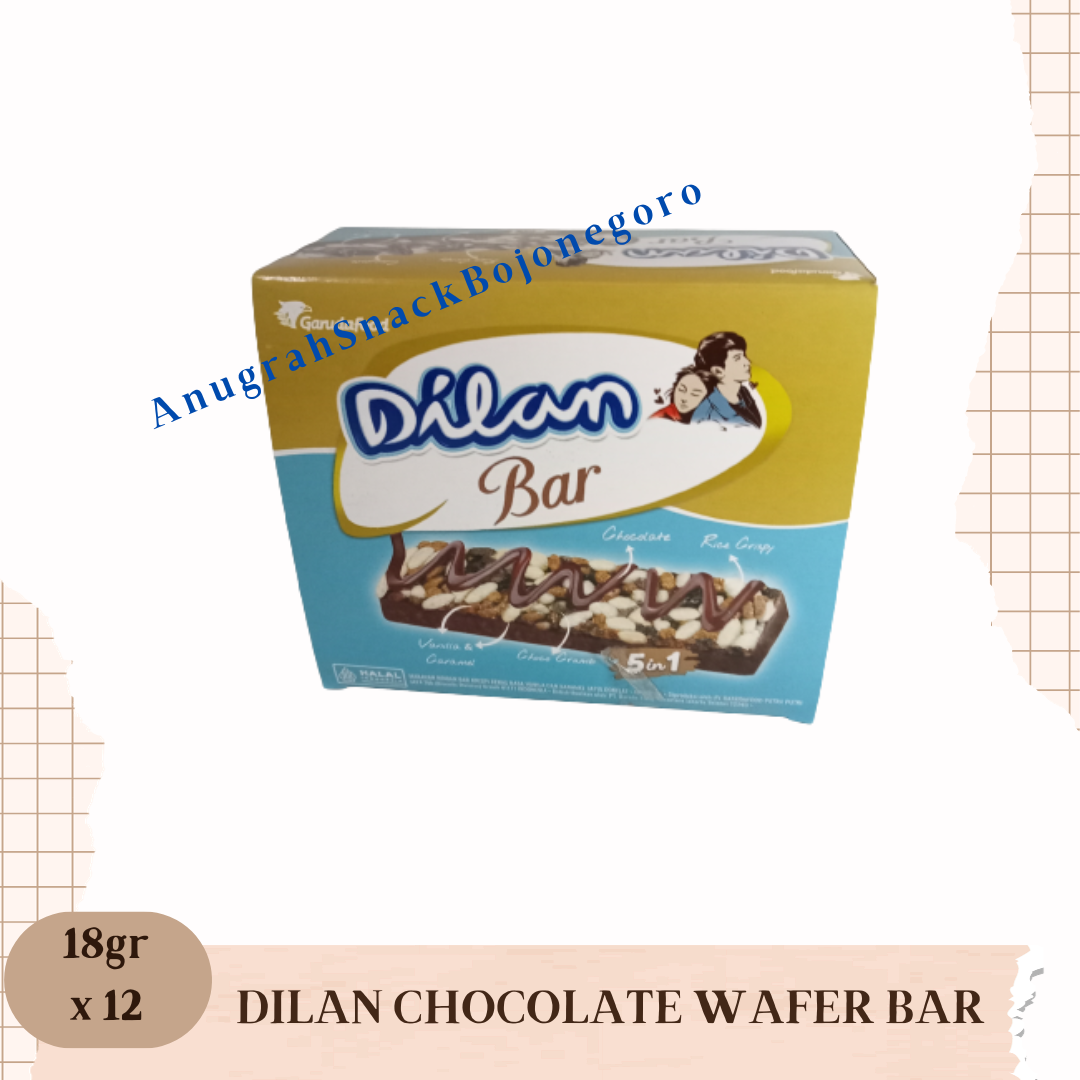 Dilan Chocolate Wafer Bar 18gr x 12 | Lazada Indonesia