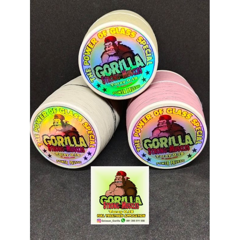 Benang Senar Gelasan Gorilla Toray new Formula | Lazada Indonesia