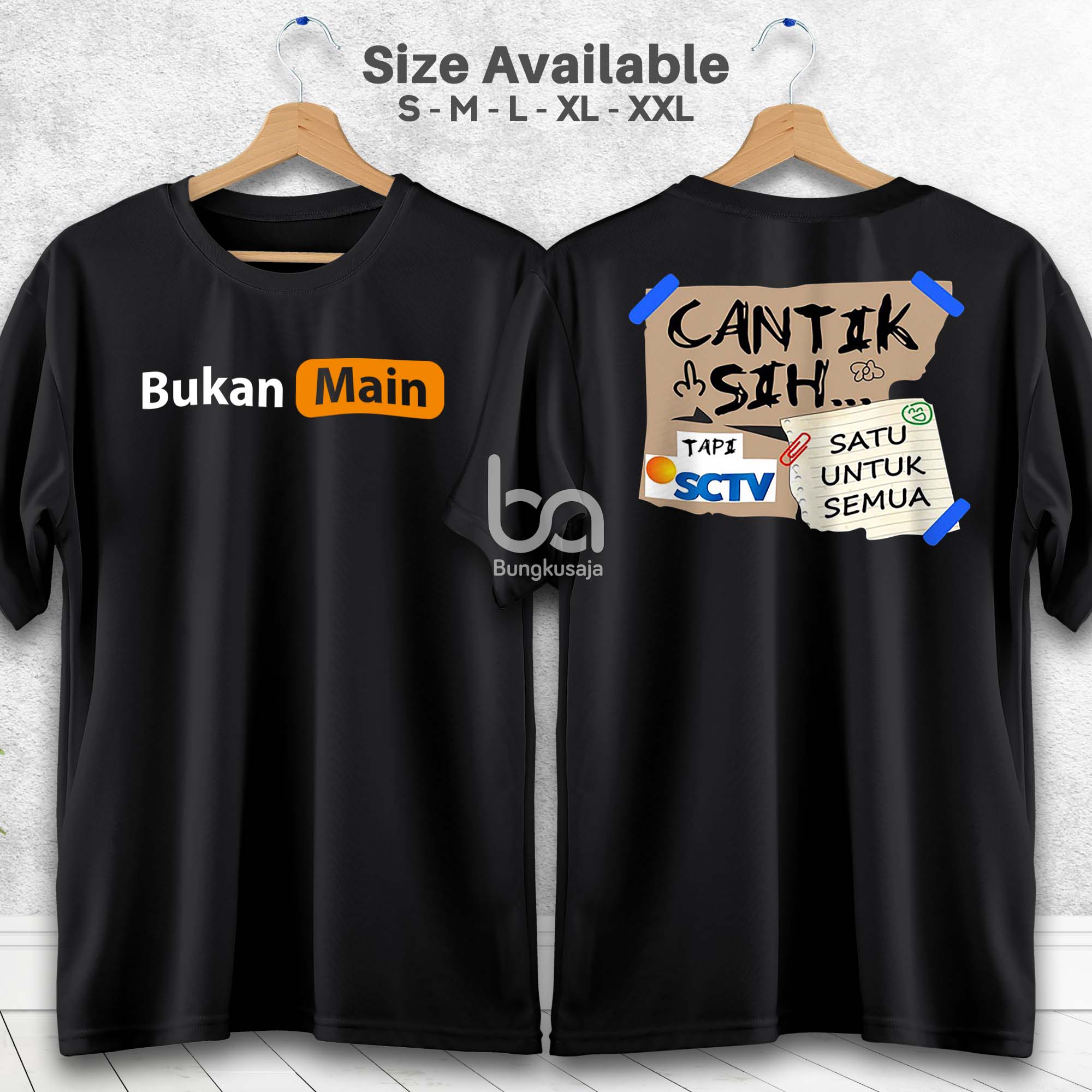 Kaos Cantik Sih Tapi SCTV Bukan Maen Satu Untuk Semua Baju Distro Viral ... Kaos Cantik Sih Tapi SCTV Bukan Maen Satu Untuk Semua Baju Distro Viral ...