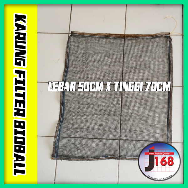 Karung FIlter untuk bio ball karang jahe ukuran jumbo menggunakan ...