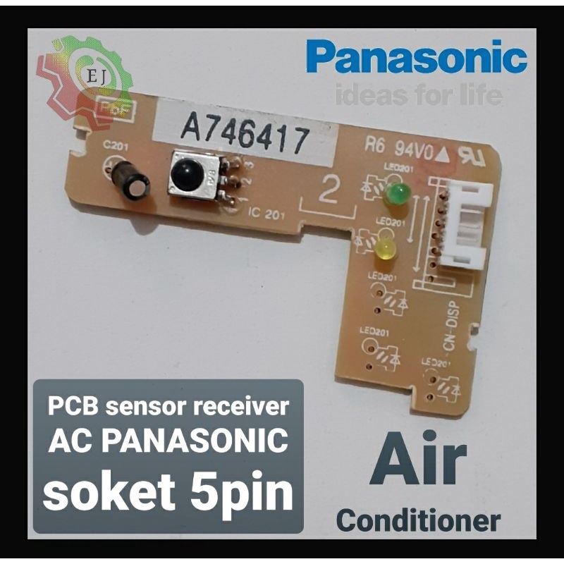 Sensor Pcb Sensor receiver indoor / sensor ac PANASONIC 5pin | Lazada ...