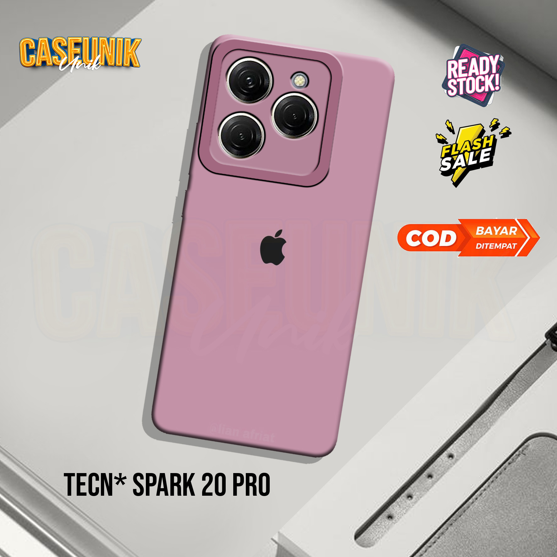 Case Tecno Spark 20 Pro New - Softcase Fashion Logo Art - Casing ...