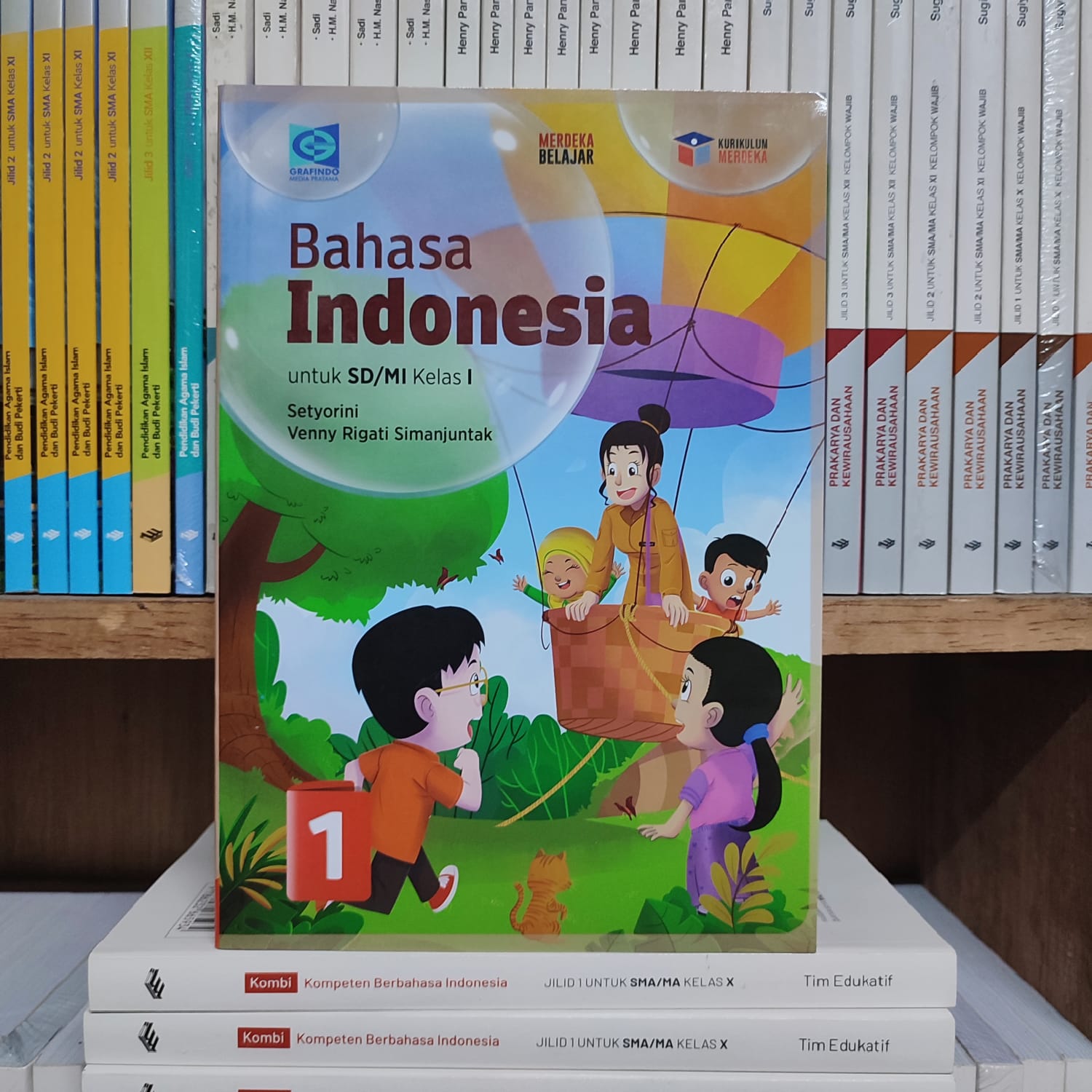 Buku Bahasa Indonesia Kelas 1 SD Grafindo Kurikulum Merdeka | Lazada Indonesia