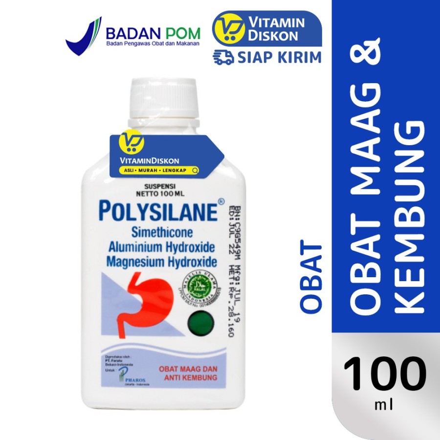 POLYSILANE OBAT MAAG DAN ANTI KEMBUNG - 100 ML | Lazada Indonesia