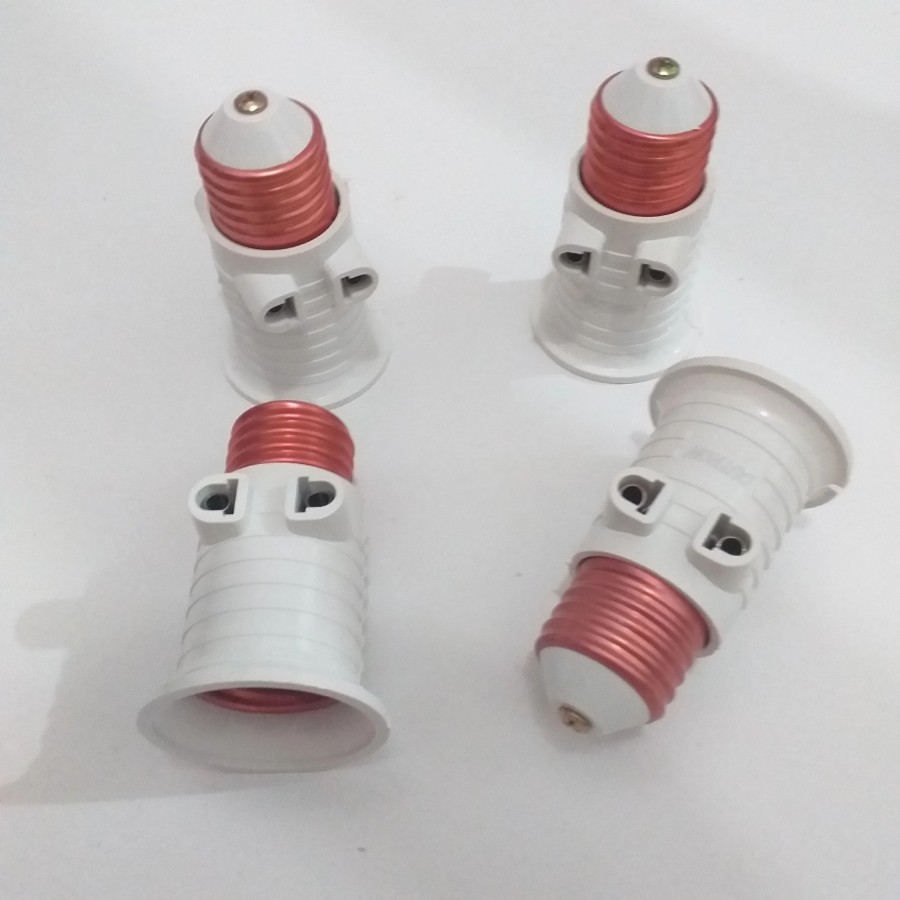 Fitting Fiting Kombinasi Putih DUTRON / Fitting Lampu Colok SNI ...