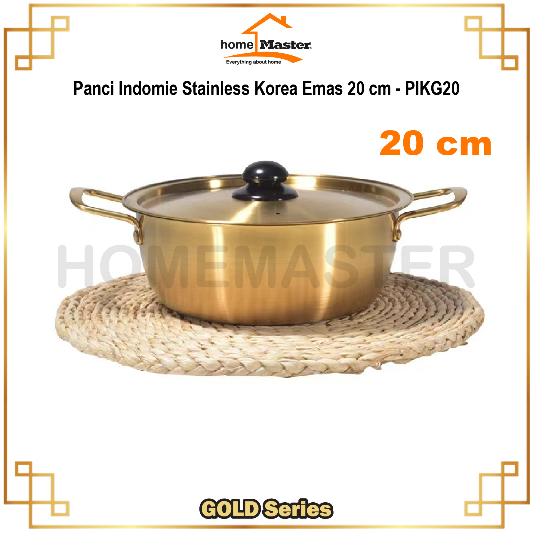 HomeMaster Panci/Pot/Pan Indomie/Instant Noodle/Ramen/Shin Ramyun Korea ...