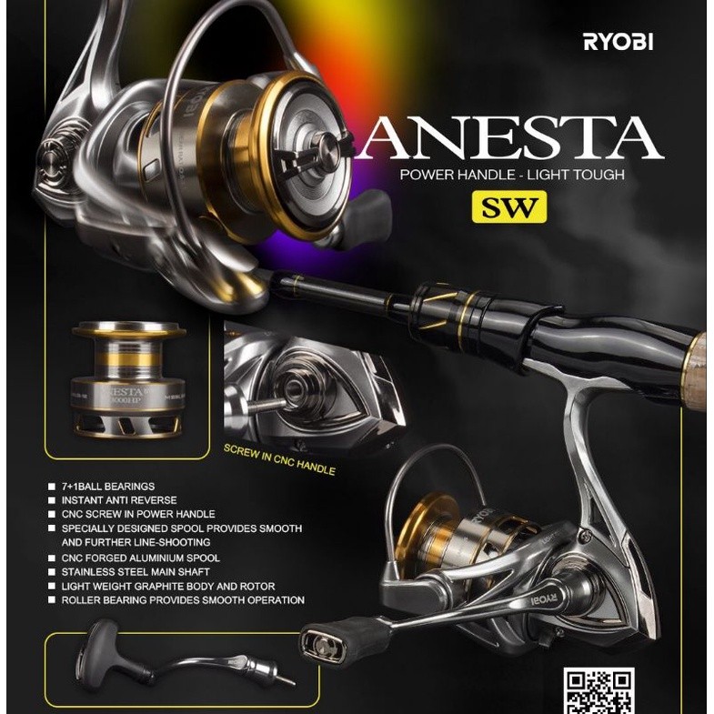 Reel Ryobi Anesta 5000 Type Sw Saltwater | Lazada Indonesia
