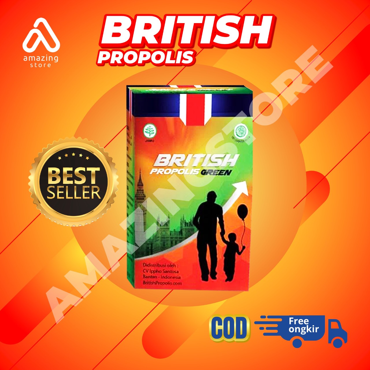 BRITISH PROPOLIS SUMPLEMEN MAKAN DAN STAMINA TUBUH PLUS KEKEBALAN TUBUH DEWASA | Lazada Indonesia