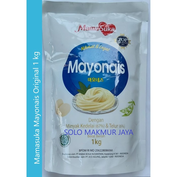 Mamasuka Mayonnaise Mayonais Mayo Mayones 1 kg | Lazada Indonesia