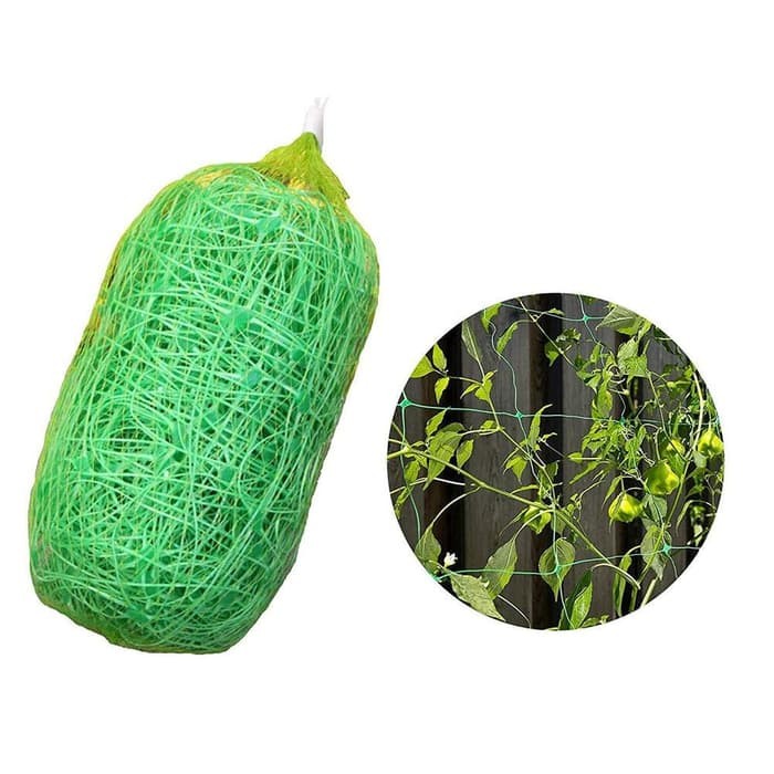 Lanjaran Tanaman Merambat / Jaring Net Bahan HDPE-UV Per Meter | Lazada ...