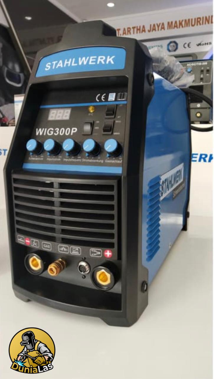 Stahlwerk TIG-300P Mesin Las Argon DC TIG Pulse 300A | Lazada Indonesia