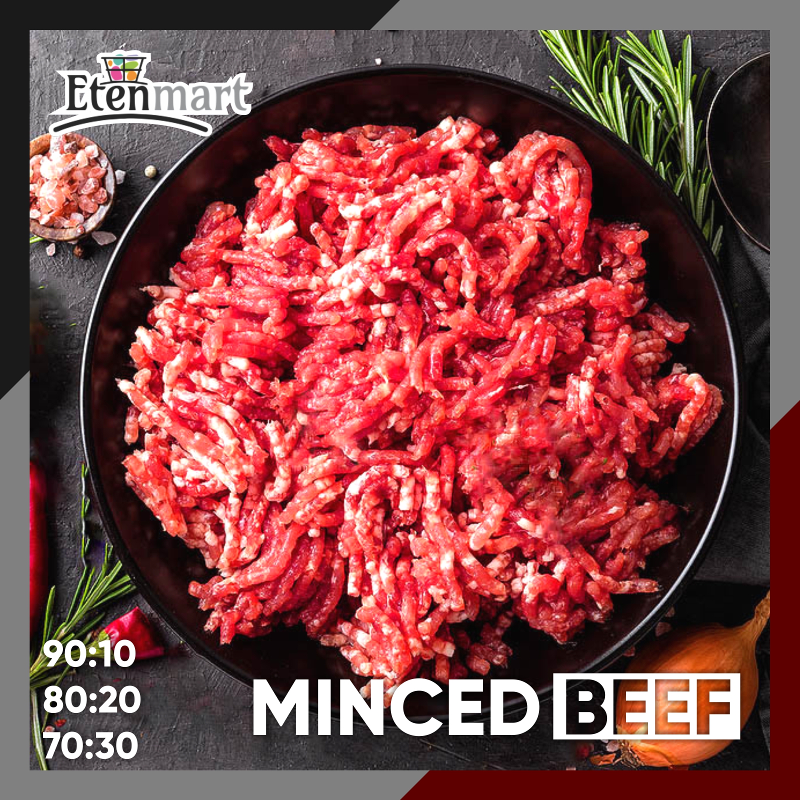 Daging Sapi Giling / Minced Beef Meat 1kg. Halus 90 : 10 | Lazada Indonesia