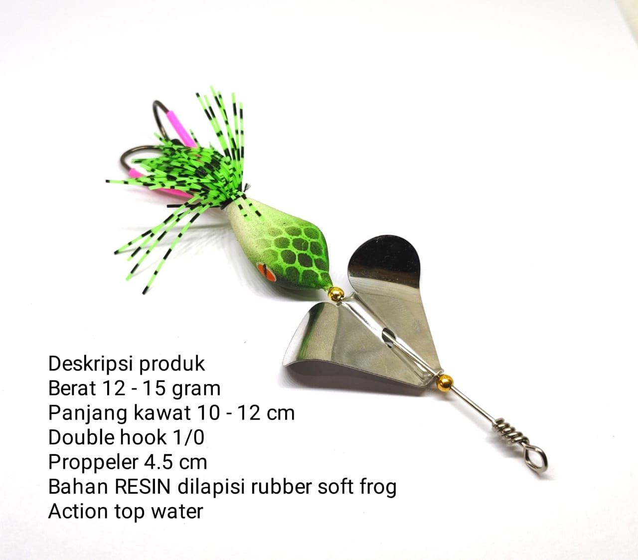 Slater single proppeler jaws frog slatter (new model) | Lazada Indonesia