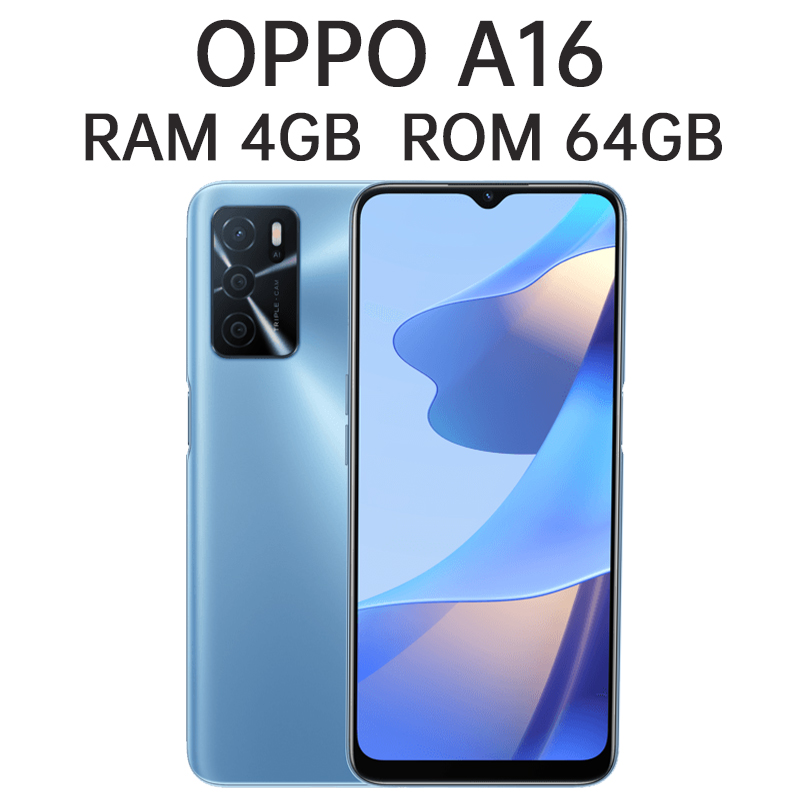 OPPO A16 Ram 4/64 Garansi Resmi Oppo 1 Tahun, IPS LCD 6.51 Inches ...