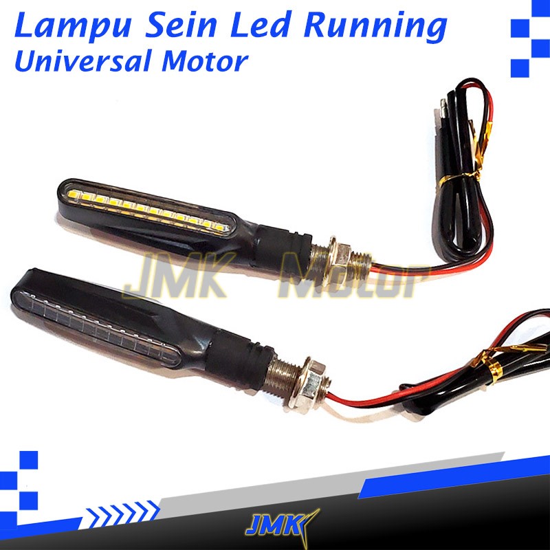 Lampu Sen Led Motor Model Lidi Lampu Sein Universal Motor | Lazada ...