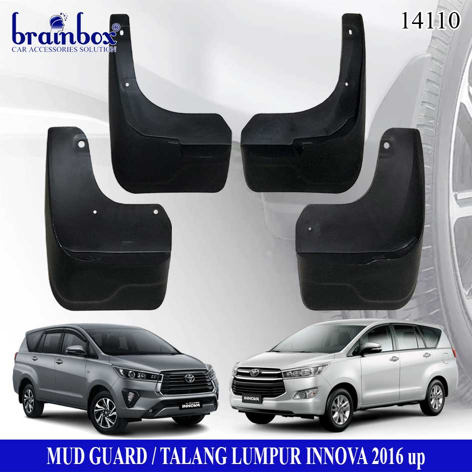 Mud Guard Innova 2016 Spabor Roda Karet Lumpur Talang Lumpur Mudguard ...