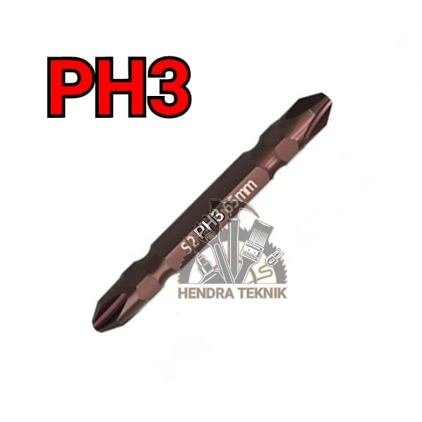 MATA OBENG BOLAK BALIK PH1 PH2 PH3 SL6 OBENG BOR 2WAY OBENG ANGIN ...