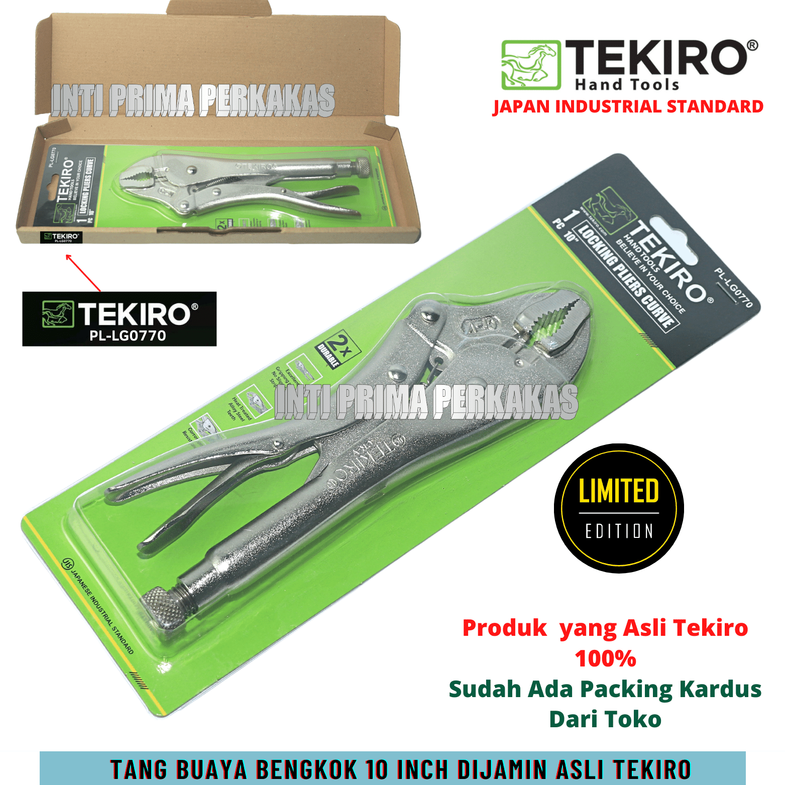 TANG BUAYA BENGKOK 10" TEKIRO PL-LG0770 ORIGINAL | Lazada Indonesia