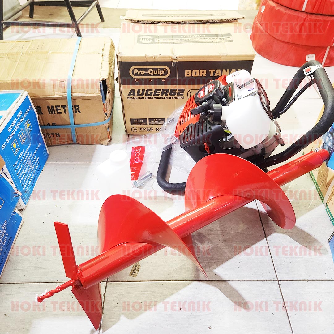 MESIN BOR TANAH 25 CM PROQUIP AUGER MESIN ALAT BOR Biopori | Lazada ...