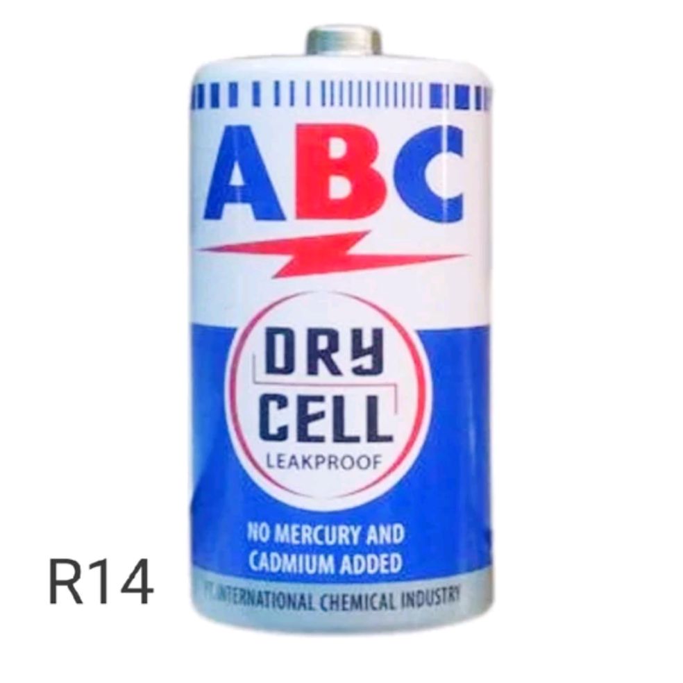Baterai battery ABC R14C 1 buah Original | Lazada Indonesia