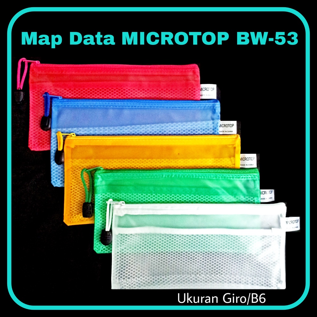 SOS Map Data Amplop MICROTOP seri BW / Map Data / Map Dokumen/Map File ...